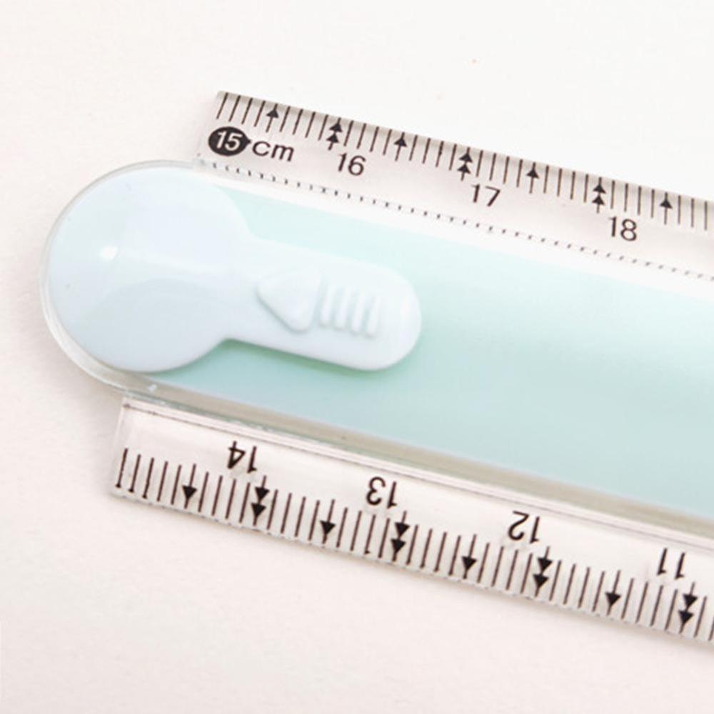 30CM Cute Kawaii Study Time Color Folding Ruler Mu... – Vicedeal