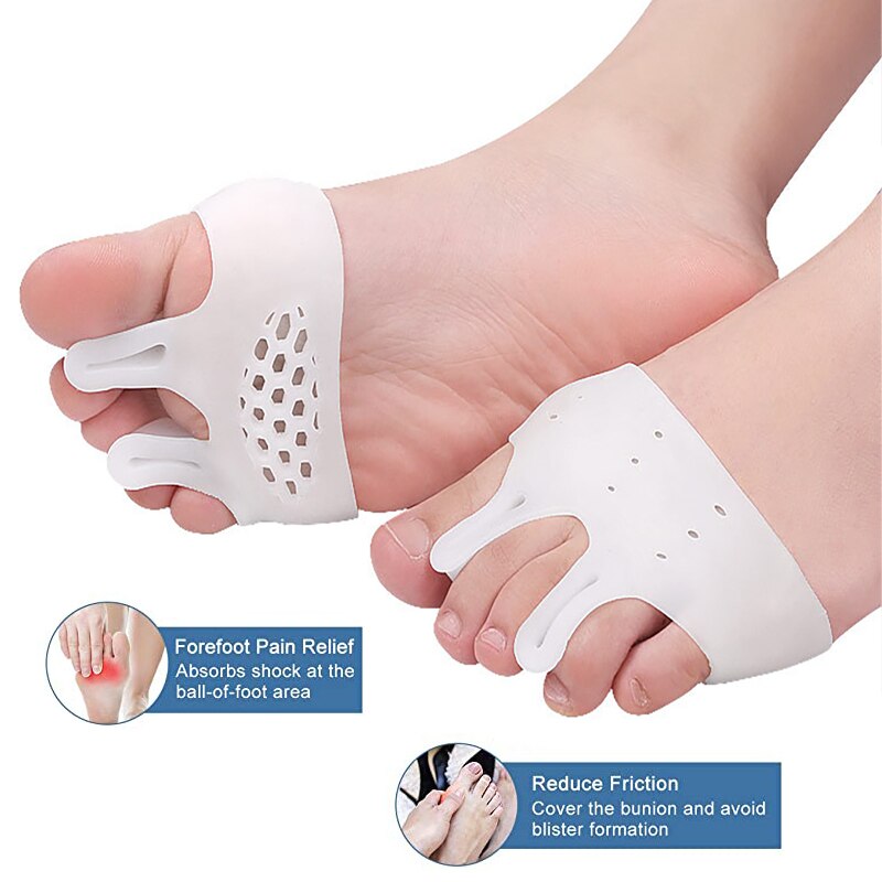 Pexmen 2Pcs Gel Metatarsal Pads Ball of Foot Cushi... – Grandado