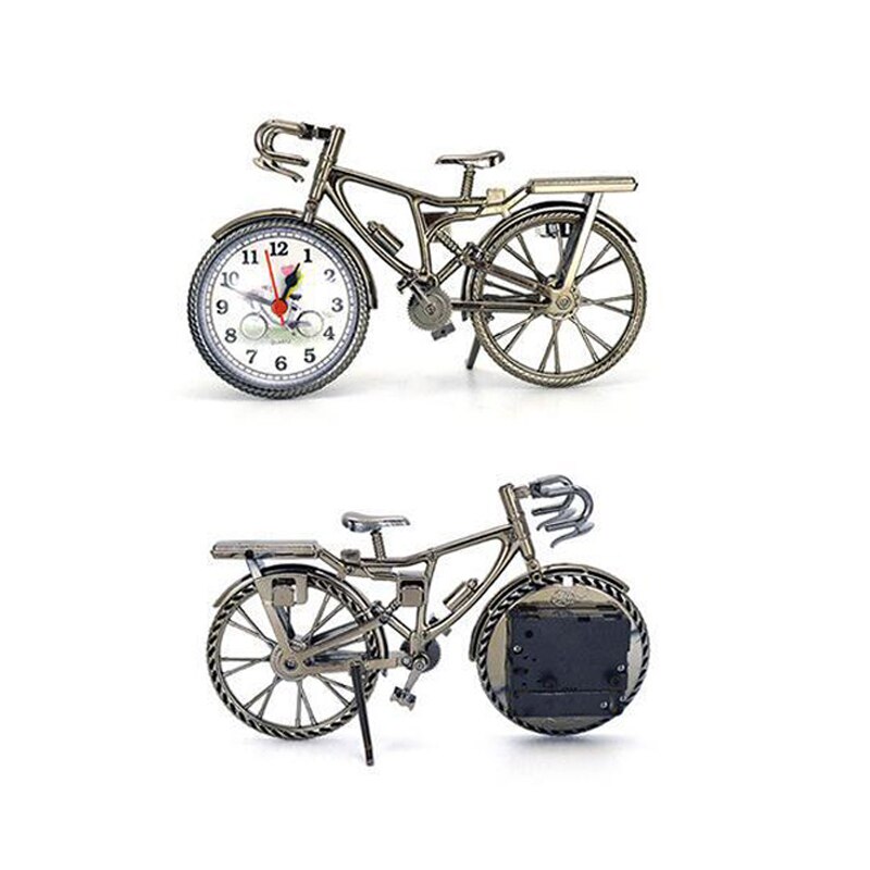 Vintage Bike Clock Home Decor Retro Bicycle Alarm ... – Vicedeal