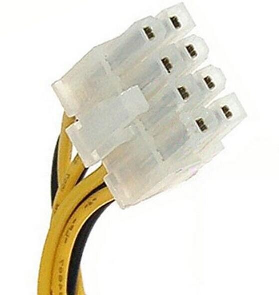 5 Pcs 4 Pin Stecker Auf 8 Pin CPU Power Konverter ... – Vicedeal