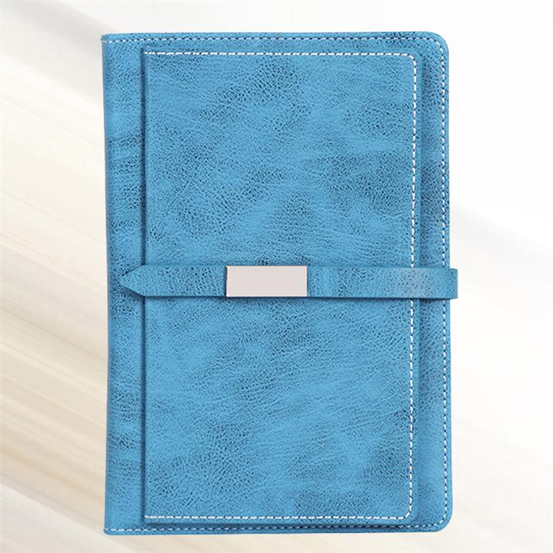 Synthetic Leather Case Notebook Simple Buckle Stra... – Grandado