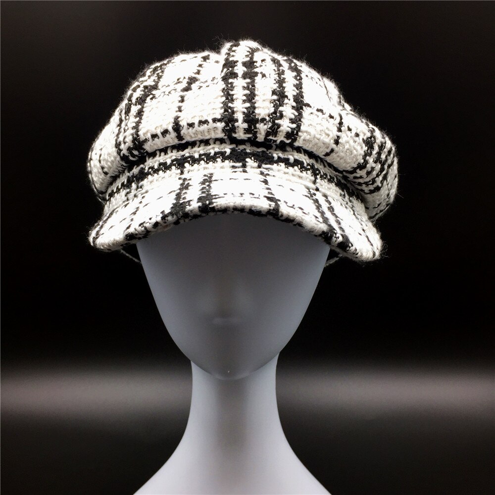 Kvinnor rutig bagare pojke hatt damer och flickor ... – Grandado