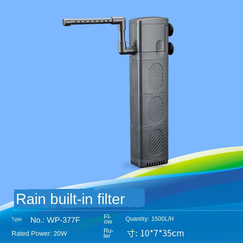 Small fish tank filter submersible pump quiet thre... – Grandado