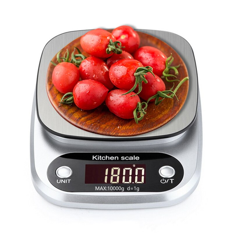 10kg /1g LED Electronic Digital kitchen Scale Bala... – Grandado