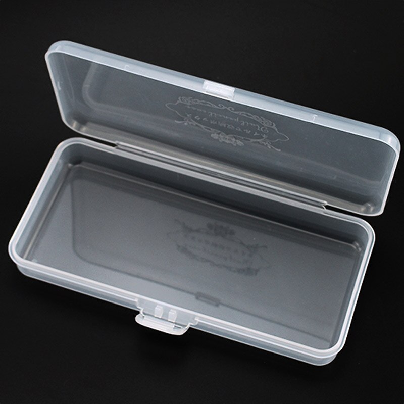 Transparent Plastic Storage Box Empty Rectangle Ho... – Grandado