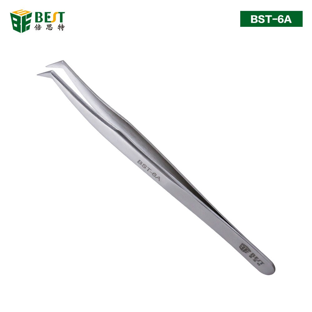 2 Pcs 100% Brand Roestvrij Staal Pincet Super Hard... – Vicedeal