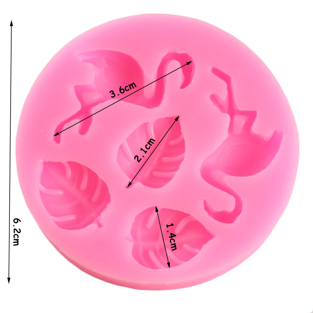 Flamingo Siliconen Mallen Chocolade Gumpaste Mold ... – Vicedeal