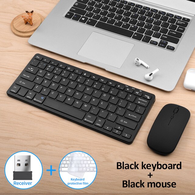 Wireless Keyboard and Mouse Rechargeable Keyboard ... – Grandado