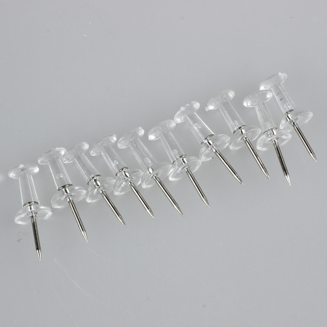 Clear Push Pins Transparent Plastic(Pack of 40) – Grandado