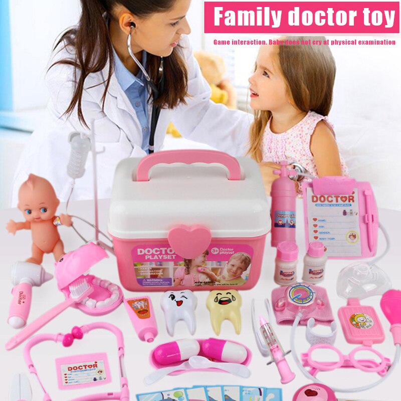 44pcs/set Kids Pretend Play Toy Set Pretend Doctor... – Grandado