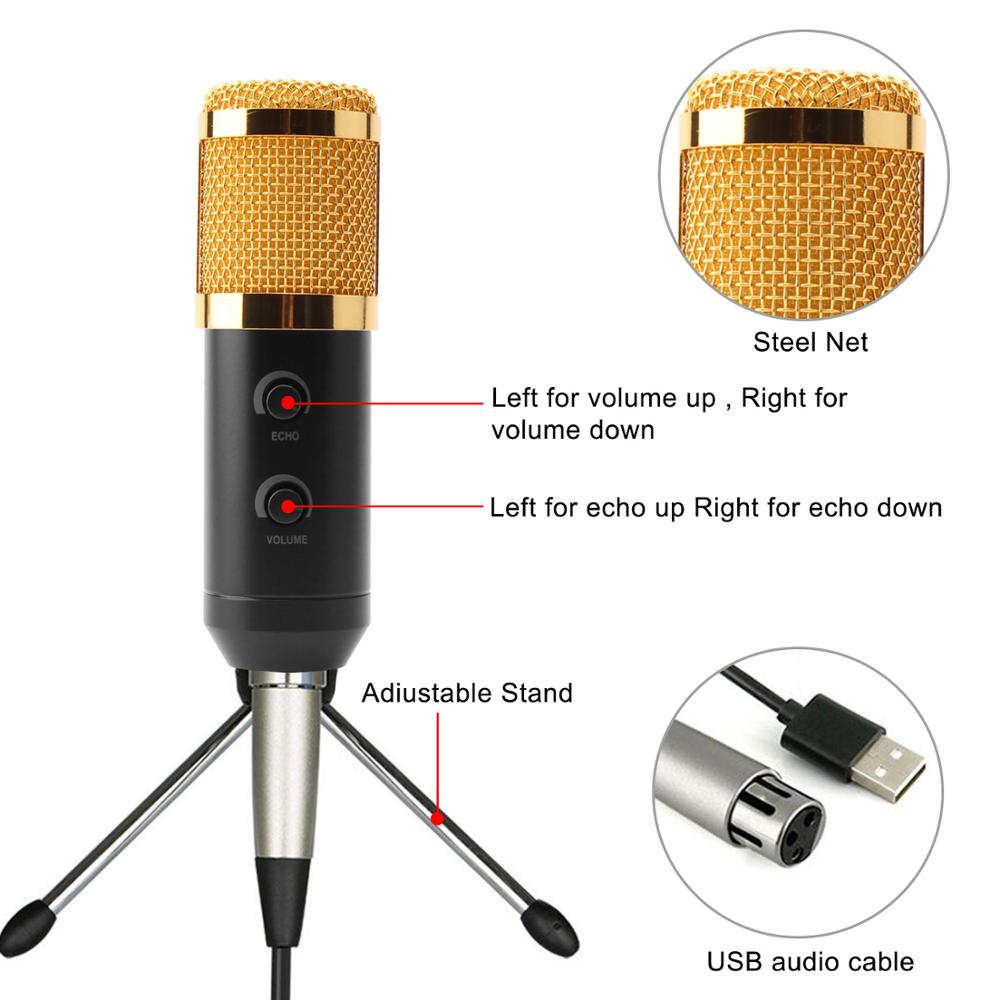 Professionele BM900 Condensator Microfoon Usb Bedr... – Grandado