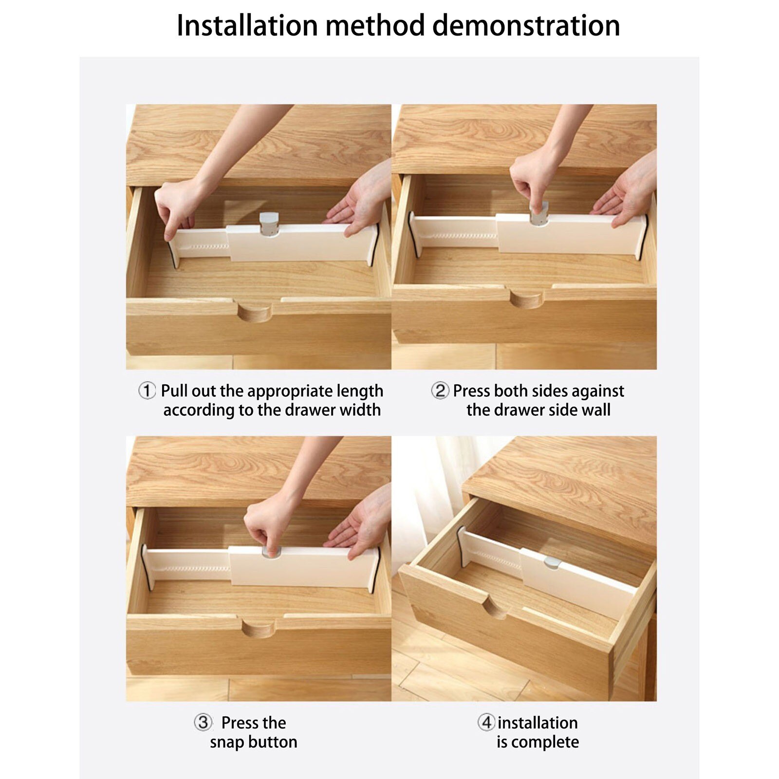 Telescopic Drawer Partition Board For Accommodatin... – Grandado