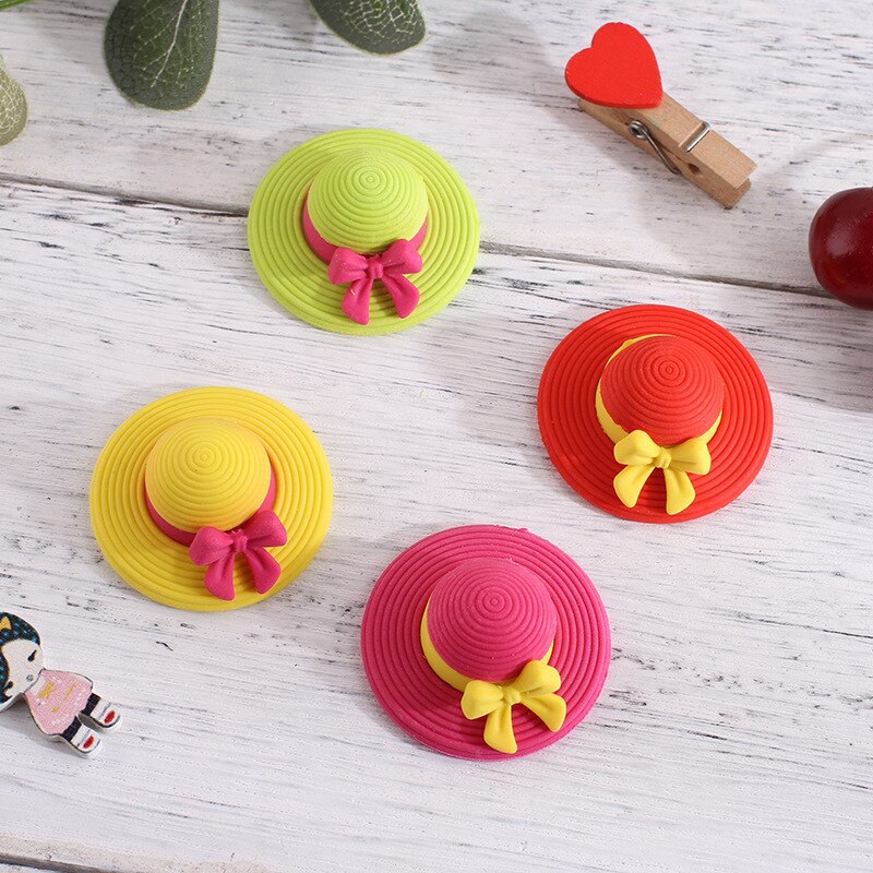 Cute Girls Hat Eraser School Eraser for Kids as Te... – Grandado