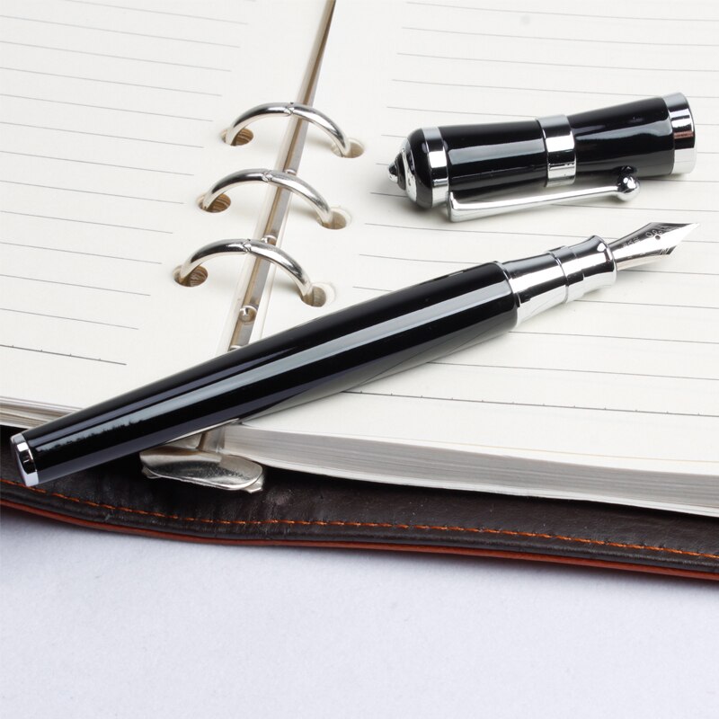 LUXURY FULIWEN MONT STYLE BLACK METAL PEN UNIQUE W... – Grandado