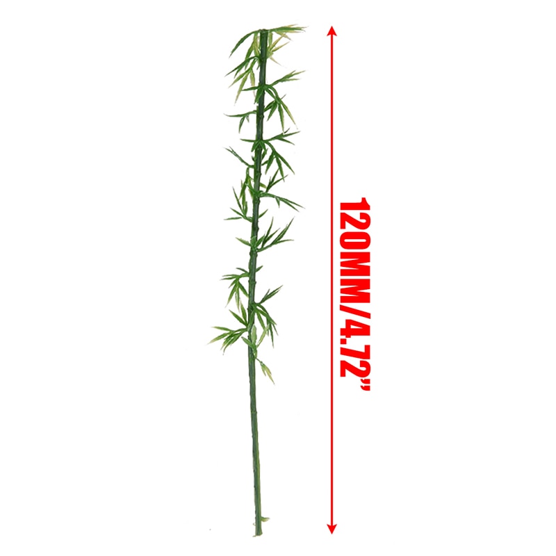 100pcs DIY Craft Plastic Model Artificial Bamboo M... – Grandado