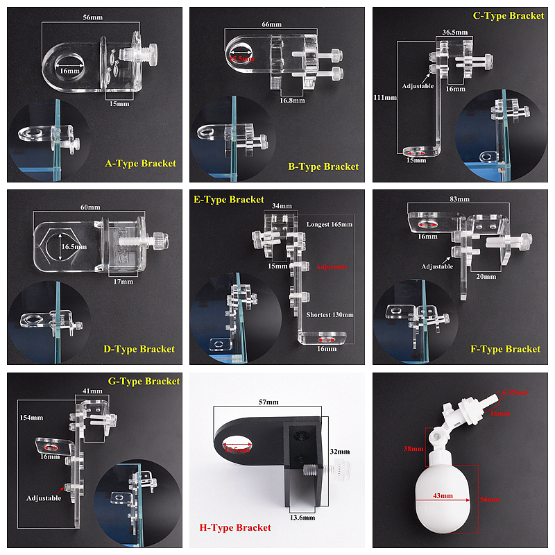 8 Types Ball Float Valve Bracket Water Dispenser A... – Grandado