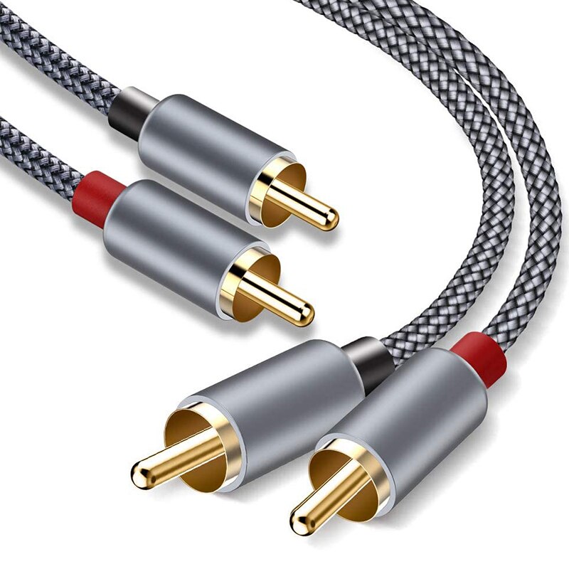 Cable RCA macho a 2RCA macho, Cables de Audio esté... – Grandado