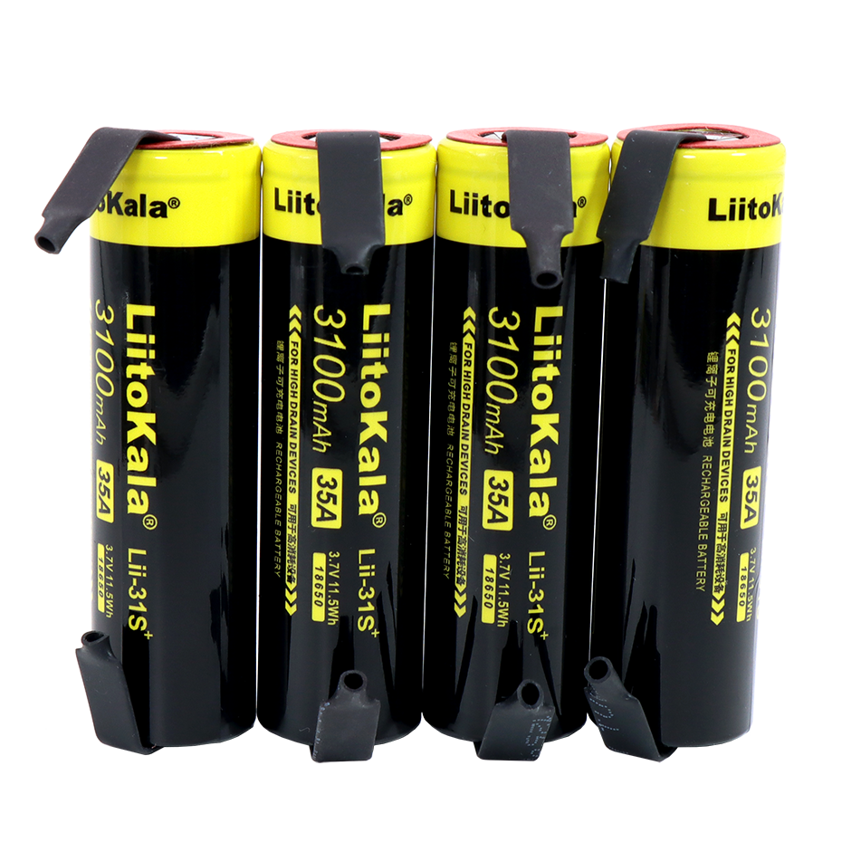 Liitokala Lii-31S 18650 Batterij 3.7V/4.2V Li-Ion ... – Vicedeal