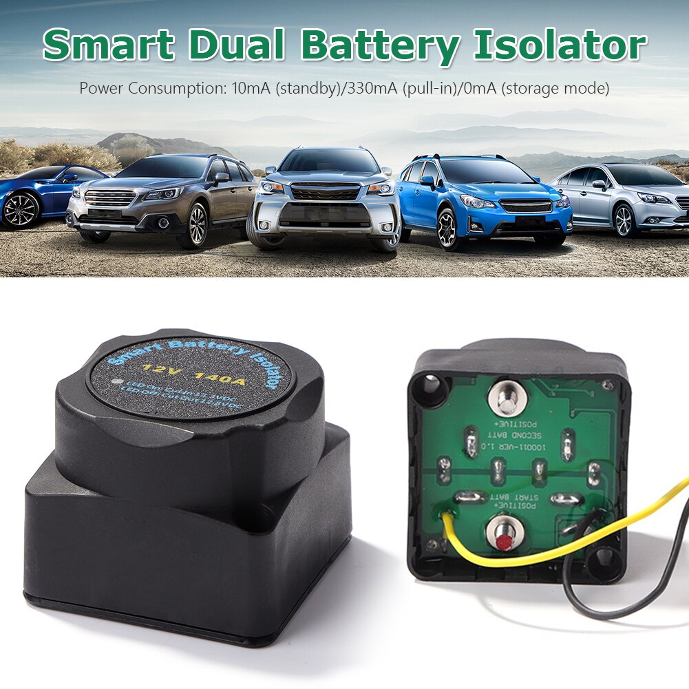 12V 140 Amp Smart Dual Battery Isolator VSR Voltag... – Grandado