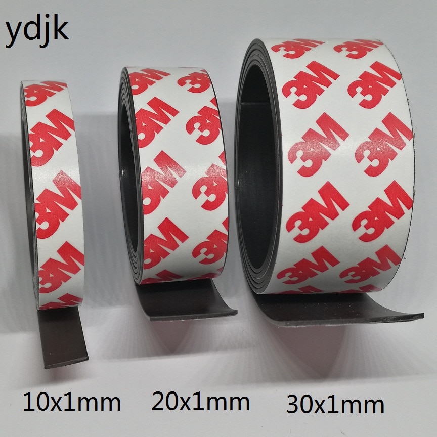1 Meter/los Gummi Magnet 10*1 20*1 30*1mm selbst K... – Vicedeal