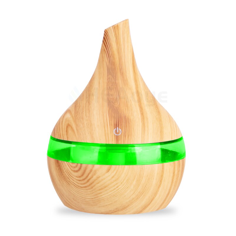 USB Electric Aroma Air Diffuser Wood 300ml Ultraso... – Grandado