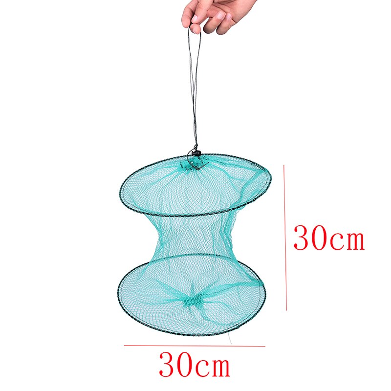 1pcs bait fishing net folding round metal frame ny... – Grandado