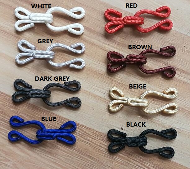 10Sets 38mm Fabric Covered Hook And Eye Bra Fasten... – Vicedeal