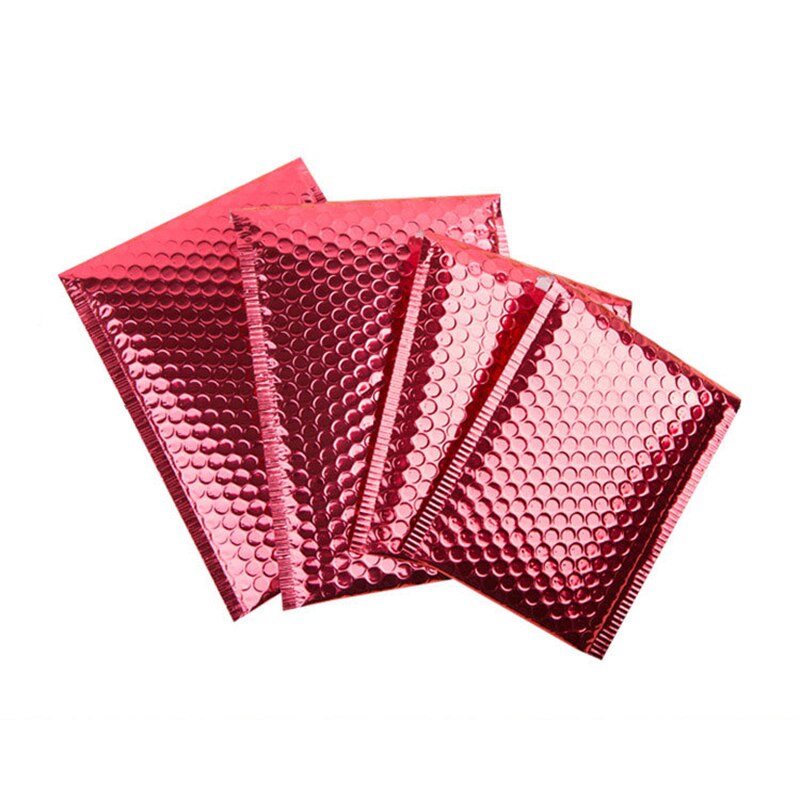 15x1 8Cm/18X23Cm Bubble Enveloppen Rode Aluminiumf... – Grandado