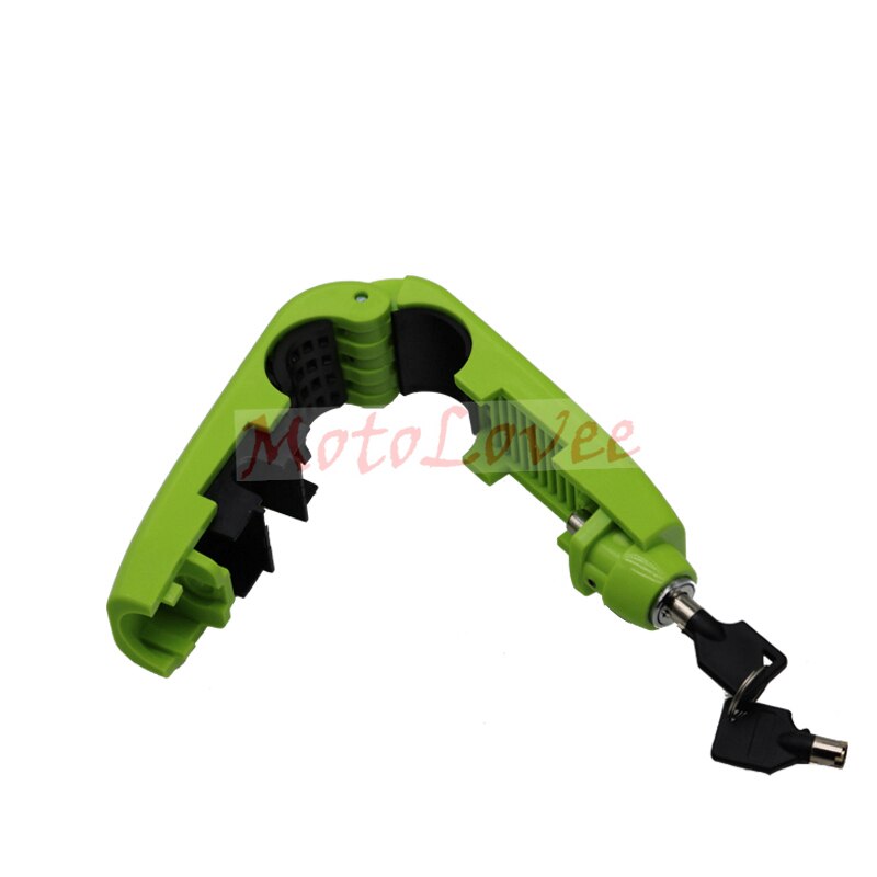 MotoLovee Motorcycle Griplock Handlebar Safety Lock Brake Universal ...
