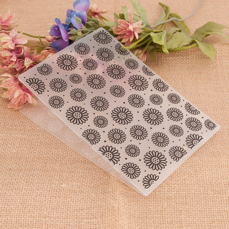 Sunflower Plastic Embossing Folder Stencil Templat... – Vicedeal