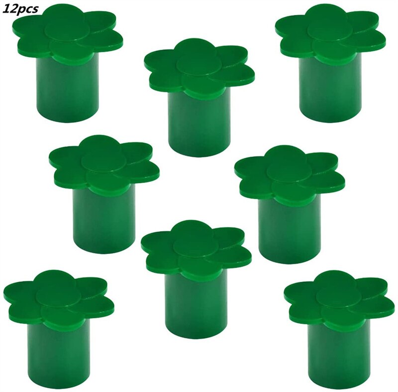 12PCS Soft Garden Cane Caps Bamboo Cane Topper Pro... – Vicedeal