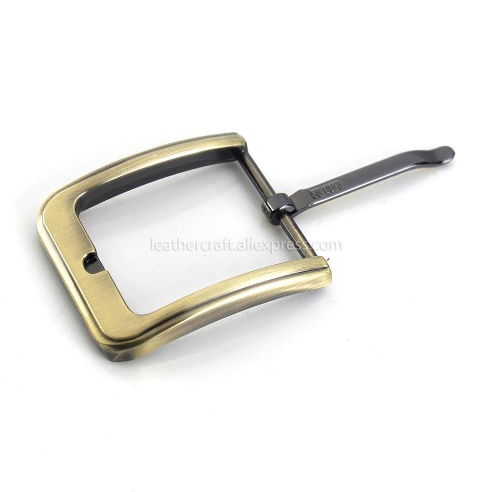 1x Metal 40mm Brushed Belt Buckle Middle Center Ha... – Grandado