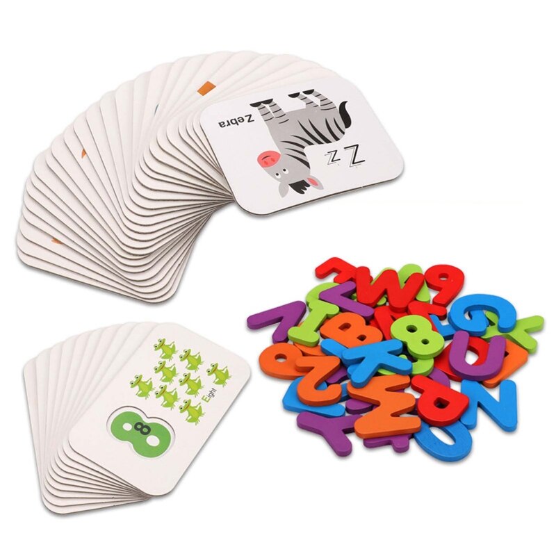 Double Sided Alphanumeric Matching Cognitive Card ... – Grandado