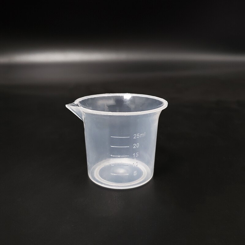 3pcs Plastic beaker in low form ,Capacity 25ml,Pla... – Grandado