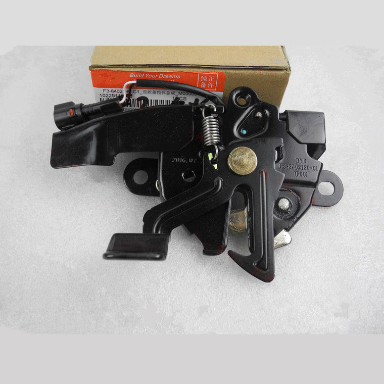 Hood lock for BYD F3 Front hatch lock F3-8402180 – Grandado