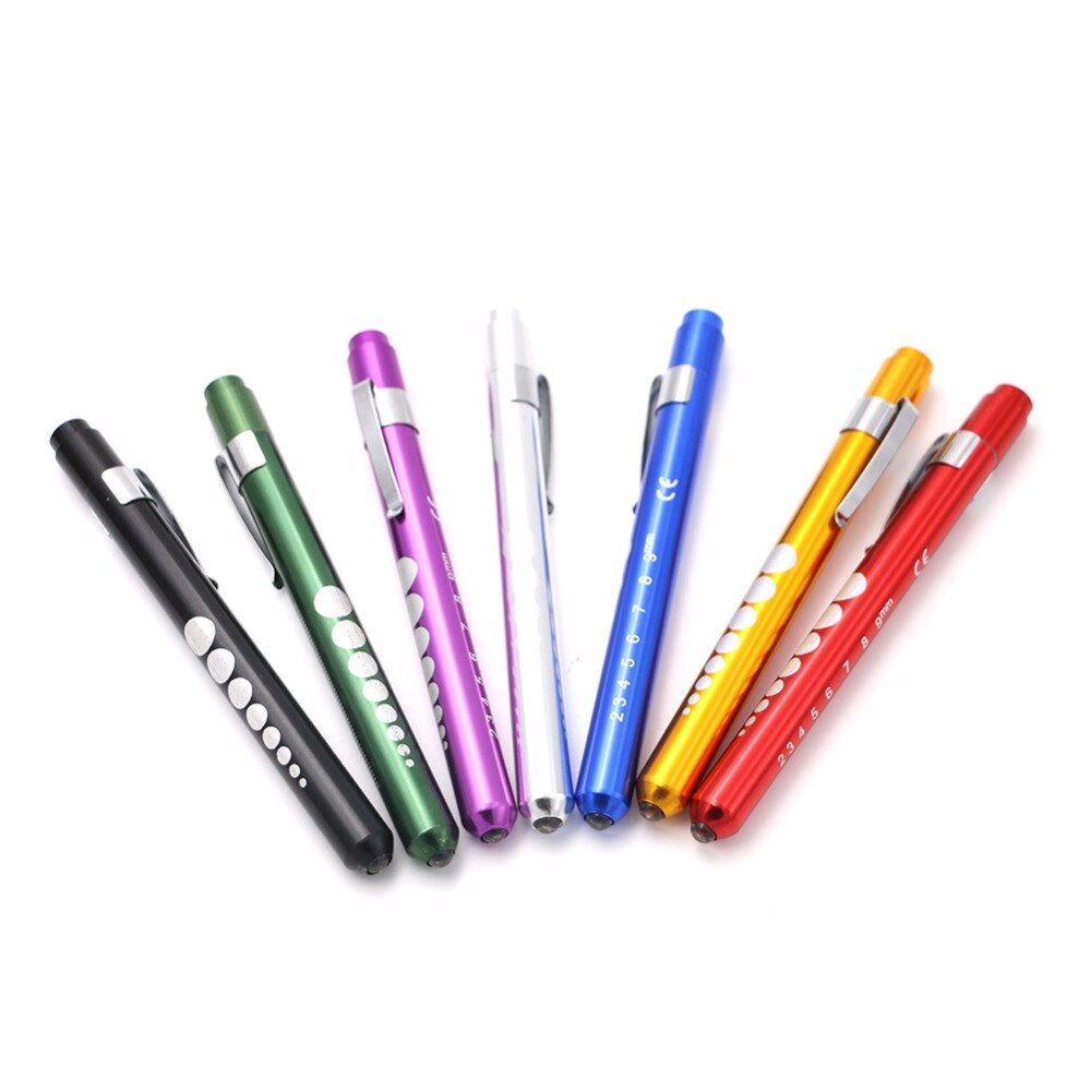10 PCS Pen Type Aluminium Pocket Medische Penlight... – Vicedeal