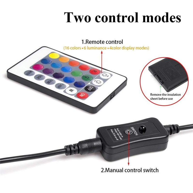 Rgb 36 led 1 set 1/2/4 ljus vattentät ip68 underv... – Vicedeal