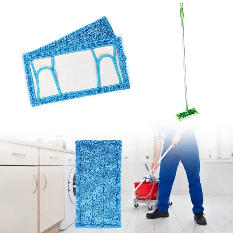 Vloer Mop Doek Vervanging Mop Pad Nat En Droog Fli... – Grandado