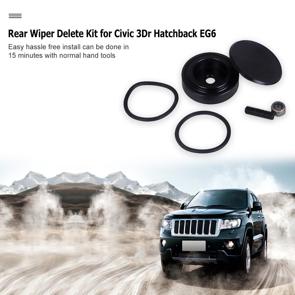 CNC Aluminum Rear Wiper Delete Kit for Civic 3Dr H... – Grandado