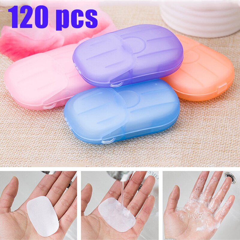 20 40 60 100 120PC/Box Travel Hand-washing Soap Pa... – Vicedeal