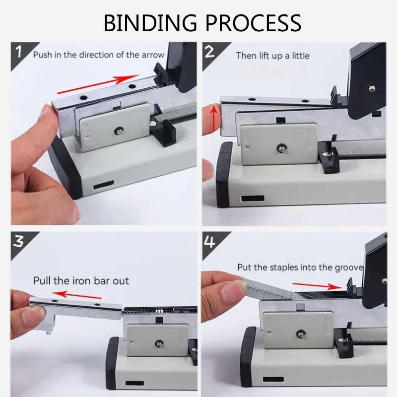 Large Capacity Stapler Hand Operated Staples Huapu... – Grandado