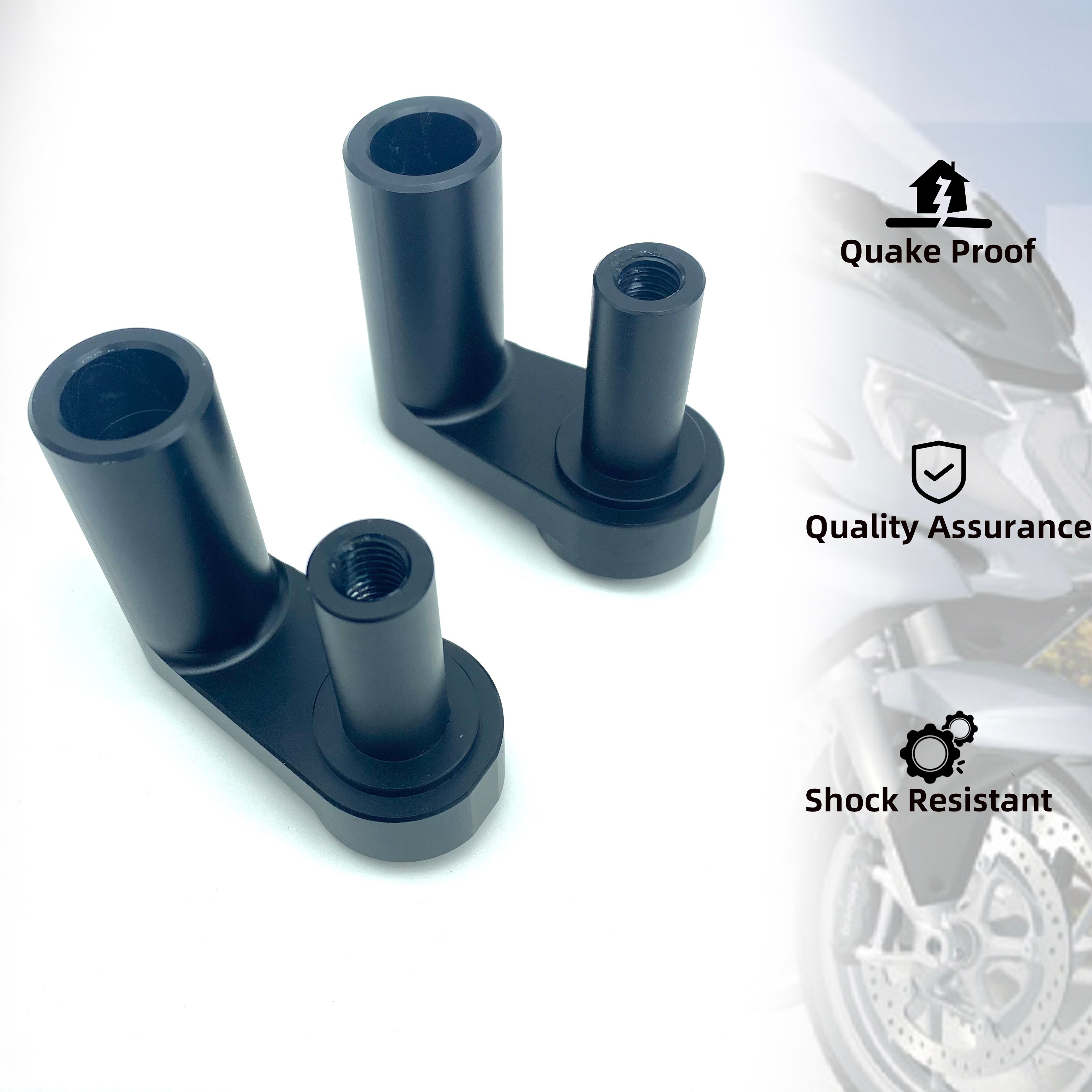 REALZION Motorcycle Adjustable Handlebar Riser Kit... – Grandado