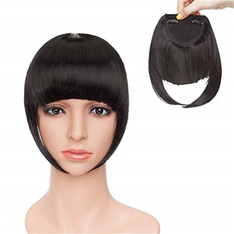 Kong&Li Bangs Soft Light Synthetic Hair Bangs Clip... – Grandado