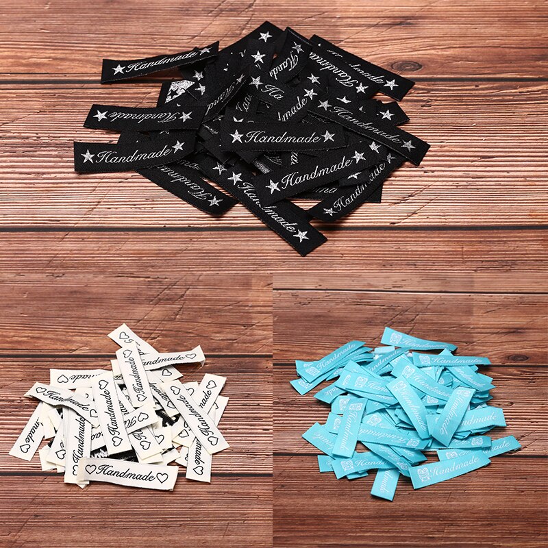 50 Stuks Handgemaakte Kleding Labels Reliëf Tags D... – Grandado