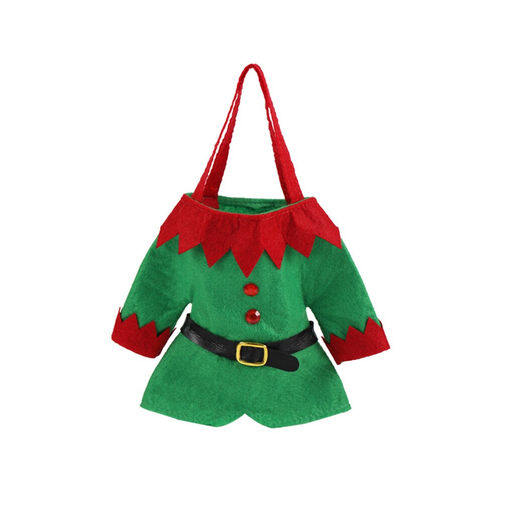 2 Stuks Kerstman Elf Kleding Broek Kerst Snoep Zak... – Grandado