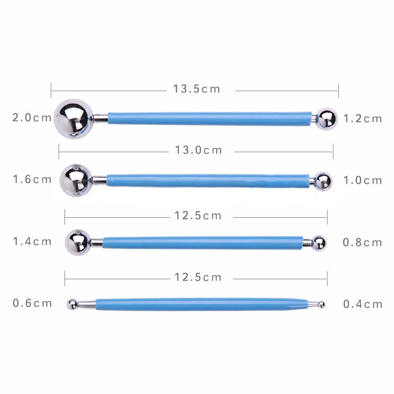 10Pcs 2-Way Nail Art Dotting Dot Pen Marbleizing M... – Grandado