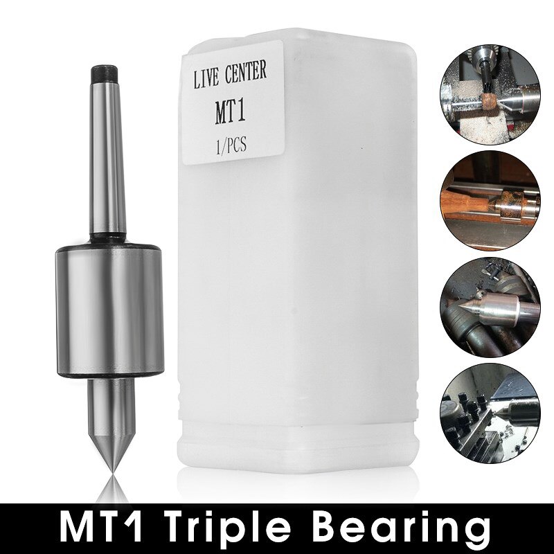 Mt1 Precision Rotary Live Center Taper Triple Bear... – Grandado