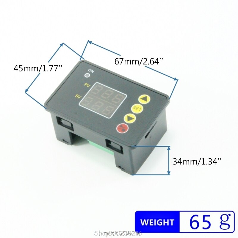 12V 24V 110V 220V LED Digital Display Time Delay R... – Grandado