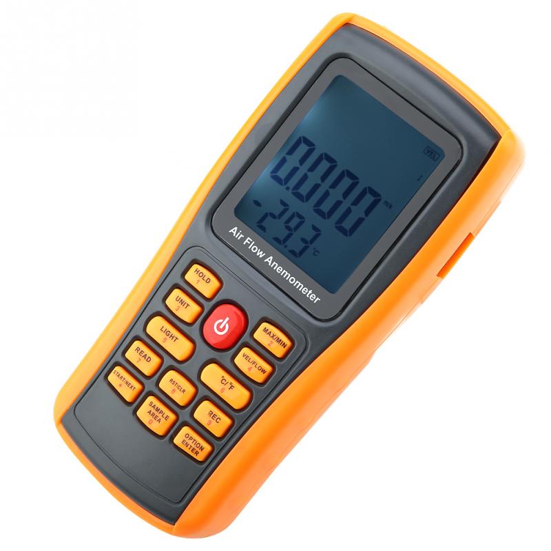 Digital Air Wind Speed Scale Meter GM8902+ LCD Dis... – Grandado