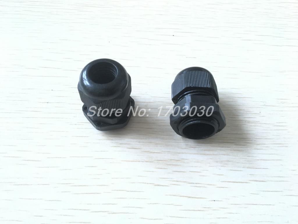 M20 20mm Thread Black Plastic Waterproof 6-12mm Di... – Grandado